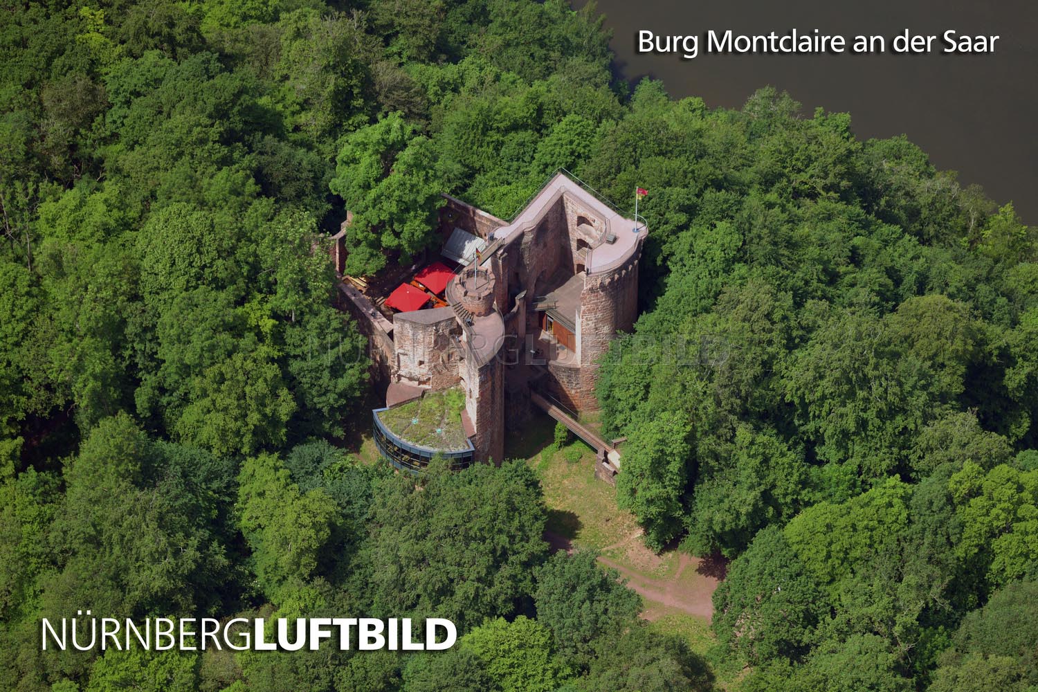Burg Montclair an der Saar